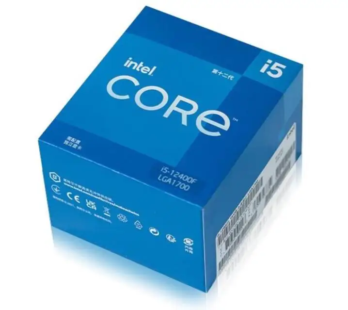 In-tel Core I5 12400F Processor - 6 Cores/12 Threads Gaming CPU