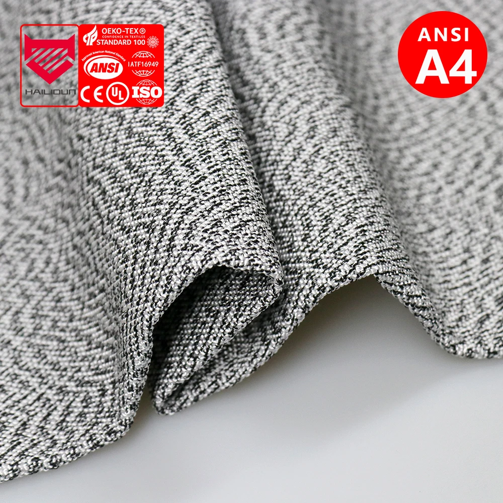 Uhmwpe Cut Resistant Fabric, Cut Tex Pro Fabric for Anti Cut Gloves ...