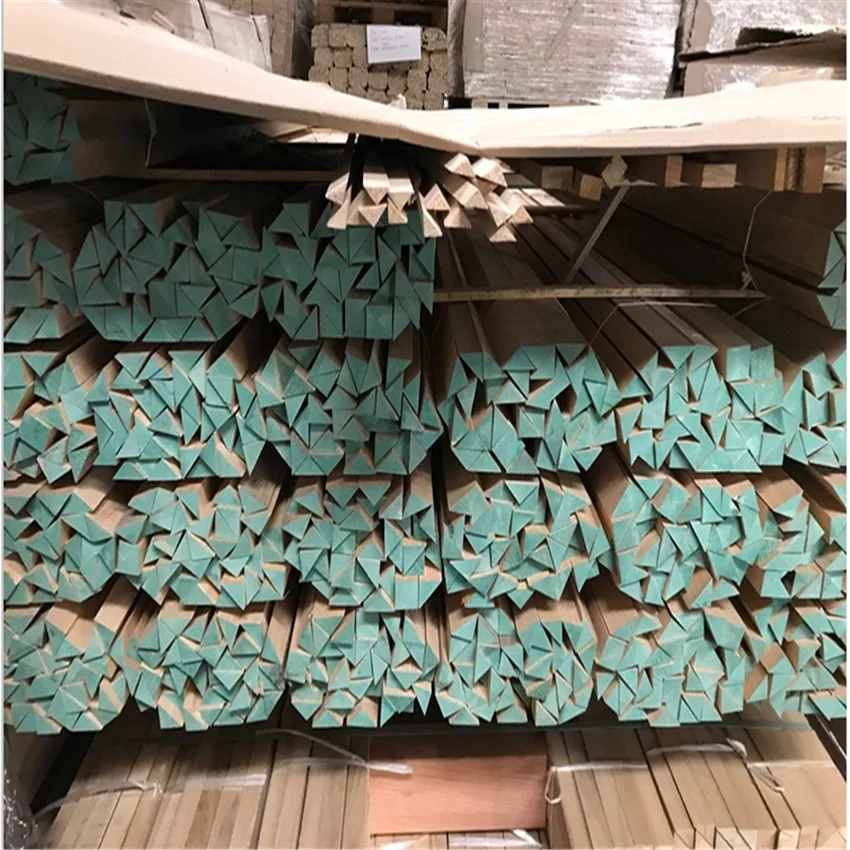 Paulownia Triangl Wood Strip Chamfer Strip Timber Fillet - Buy ...