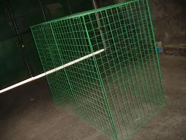 Gamefowl Cage - Durable 5x5 Flying Pen with Corrosion Resistance