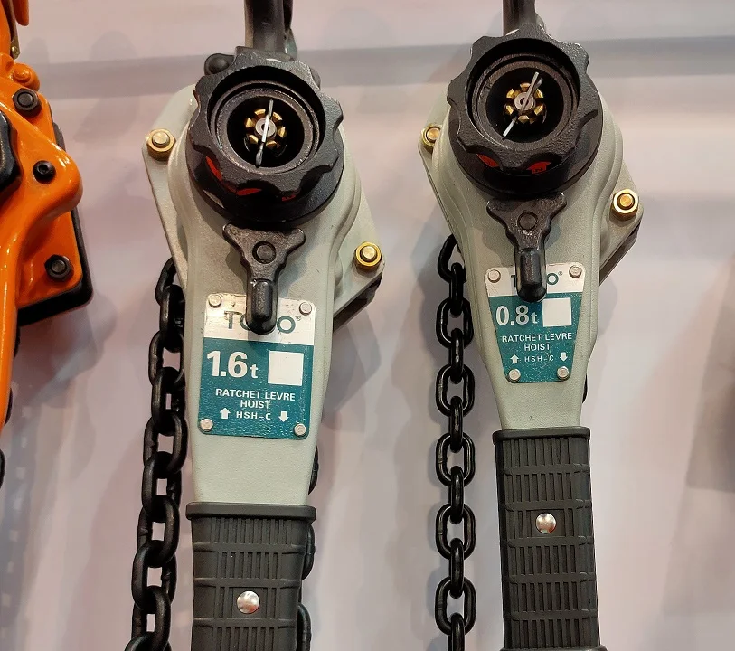 Toyo Chain Block - High Quality 1.5T to 5T Ratchet Lever Hoist
