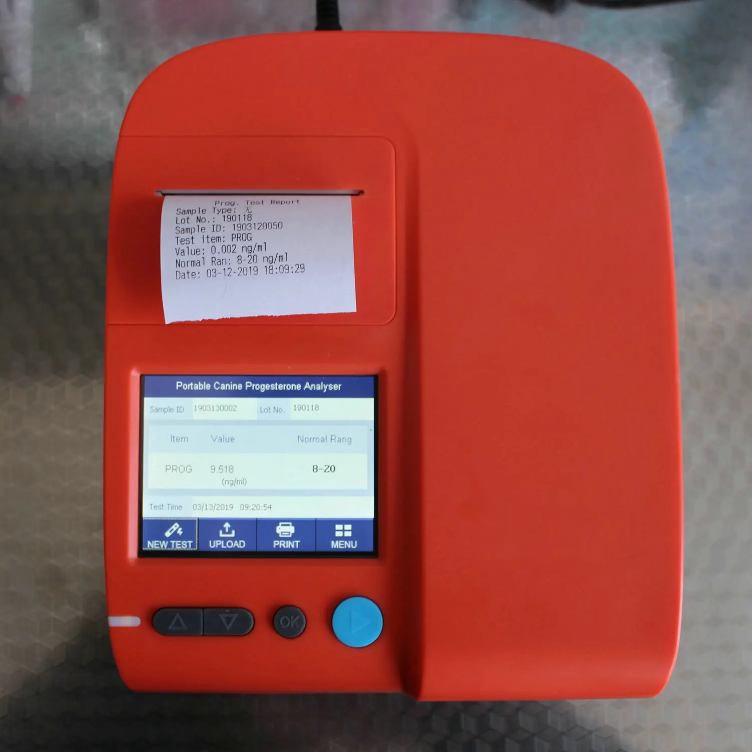 Portable Veterinary Progesterone Test Dog Machine Analyzer Dog And Cat ...