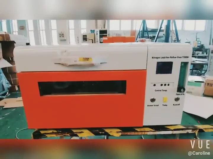 Torch T200n+ Smt Lead Free Infrared Ray Heating Nitrogen Desktop Reflow ...