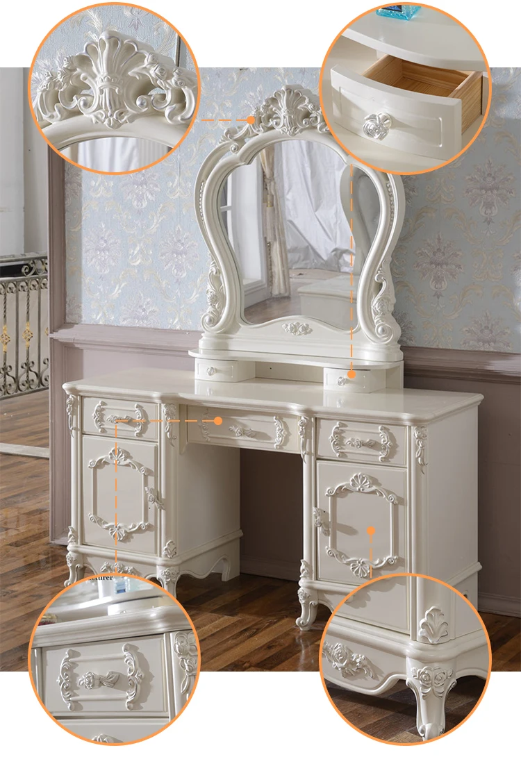 Z909 Cheap Standard Size Of Dressing Table And Stool For Dresser Buy