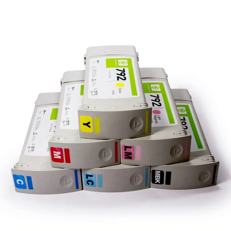 Supercolor 775ml For Hp 792 Latex Compatible Ink Cartridge With Full ...