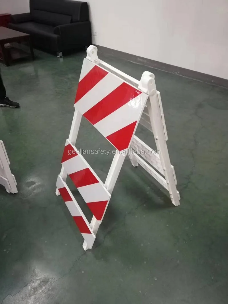 Road Block Equipment - Steel Type III Barricades for Safety