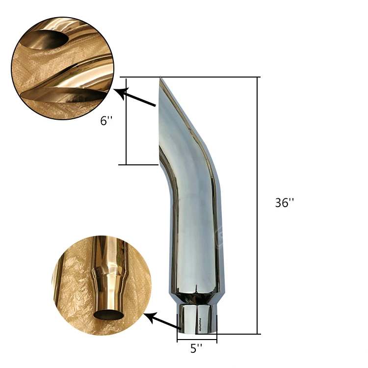 New Style Diesel Exhaust Tip Stack For Truck - Buy Truck Stacks,Diesel ...