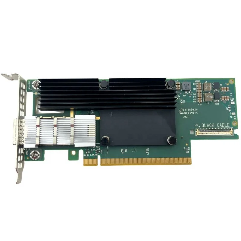 Ethernet Network Interface Card PCIe4.0 X16 Single Port 200GbE QSFP56 ...