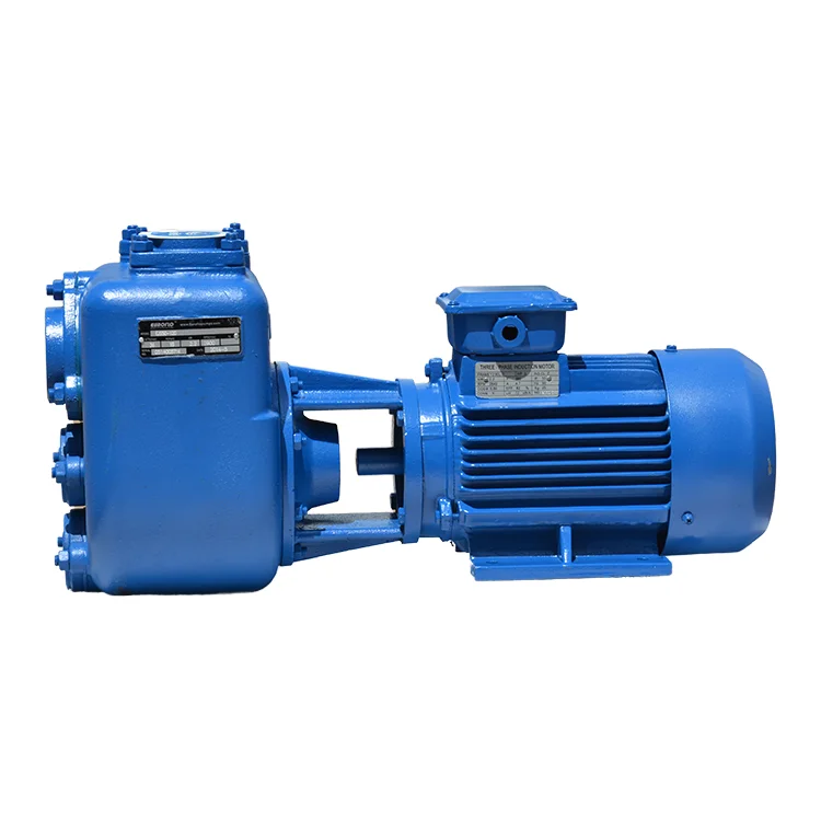 Self-priming Sewage Centrifugal Monoblock Pump High Efficiency Flood ...