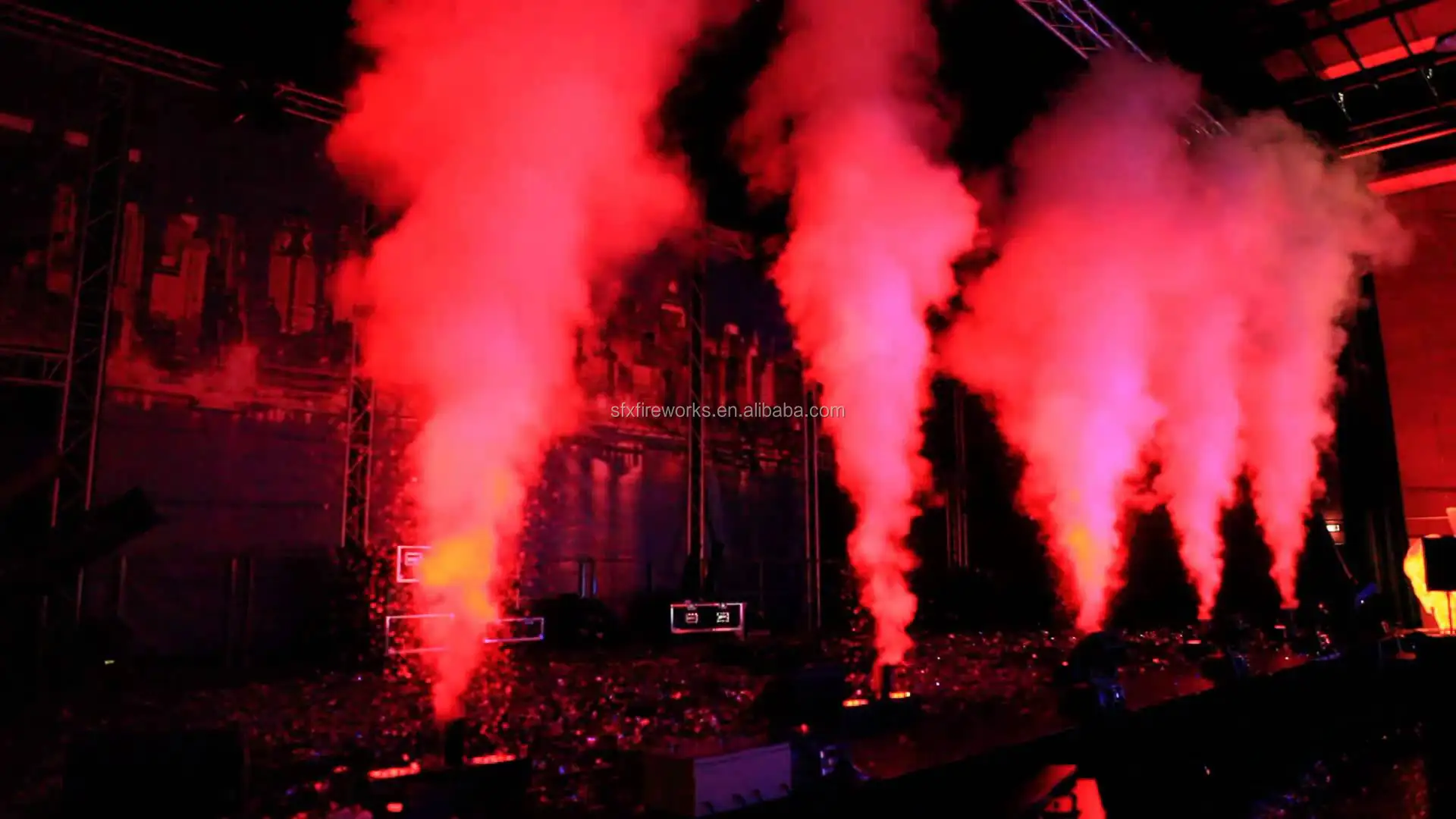 Special Effect Party Fog Metal Cannon Dmx Dj Equipment Led Cryo Smoke ...