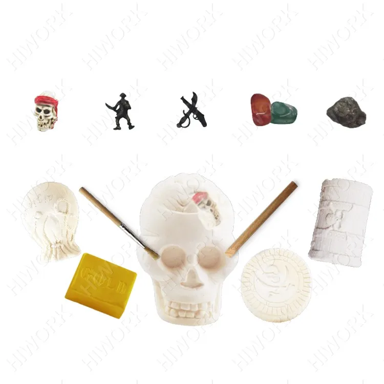 Oem Stem Kids Toys Dig Pirate Kit 5 In 1 Excavation Set - Buy 5 In 1 ...