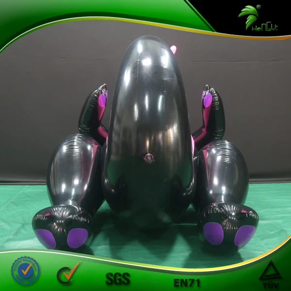 Squeaky Inflatable Goodra Hongyi Inflatable Dragon Toy Glossy