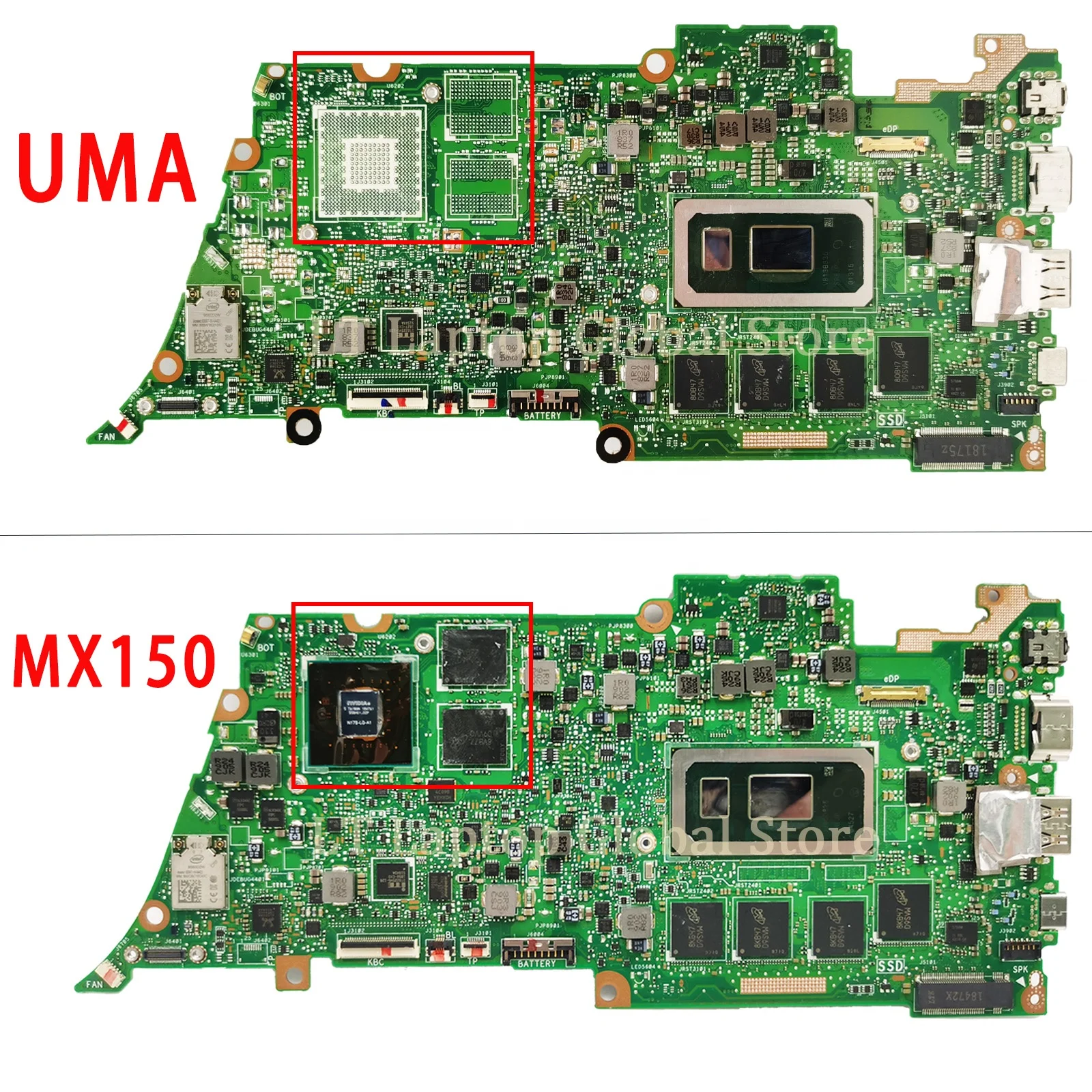 Ux433f For Asus Zenbook 13 Ux433fn Ux433fa Ux433 Laptop Motherboard ...