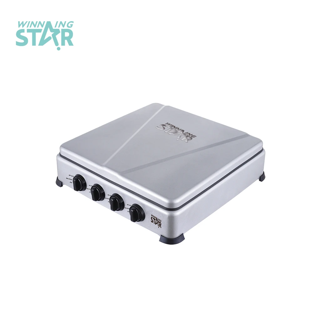 Winning Star St-9611 4 Burner Cold-rolled Plate Sprayed Deluxe Gas ...