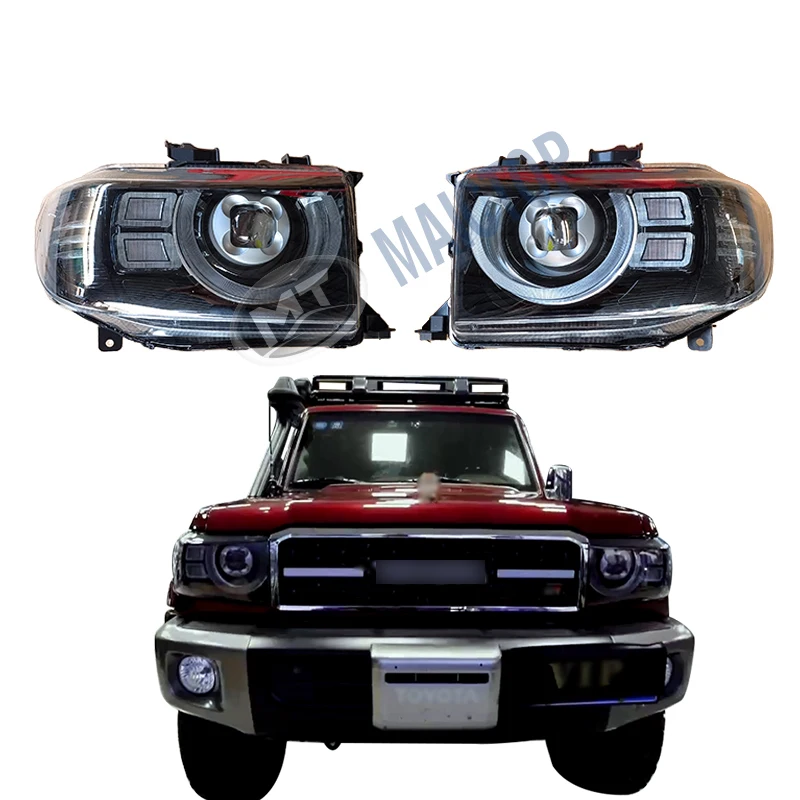 Maictop Car Accessories Modified Led Front Headlight For Land Cruiser ...