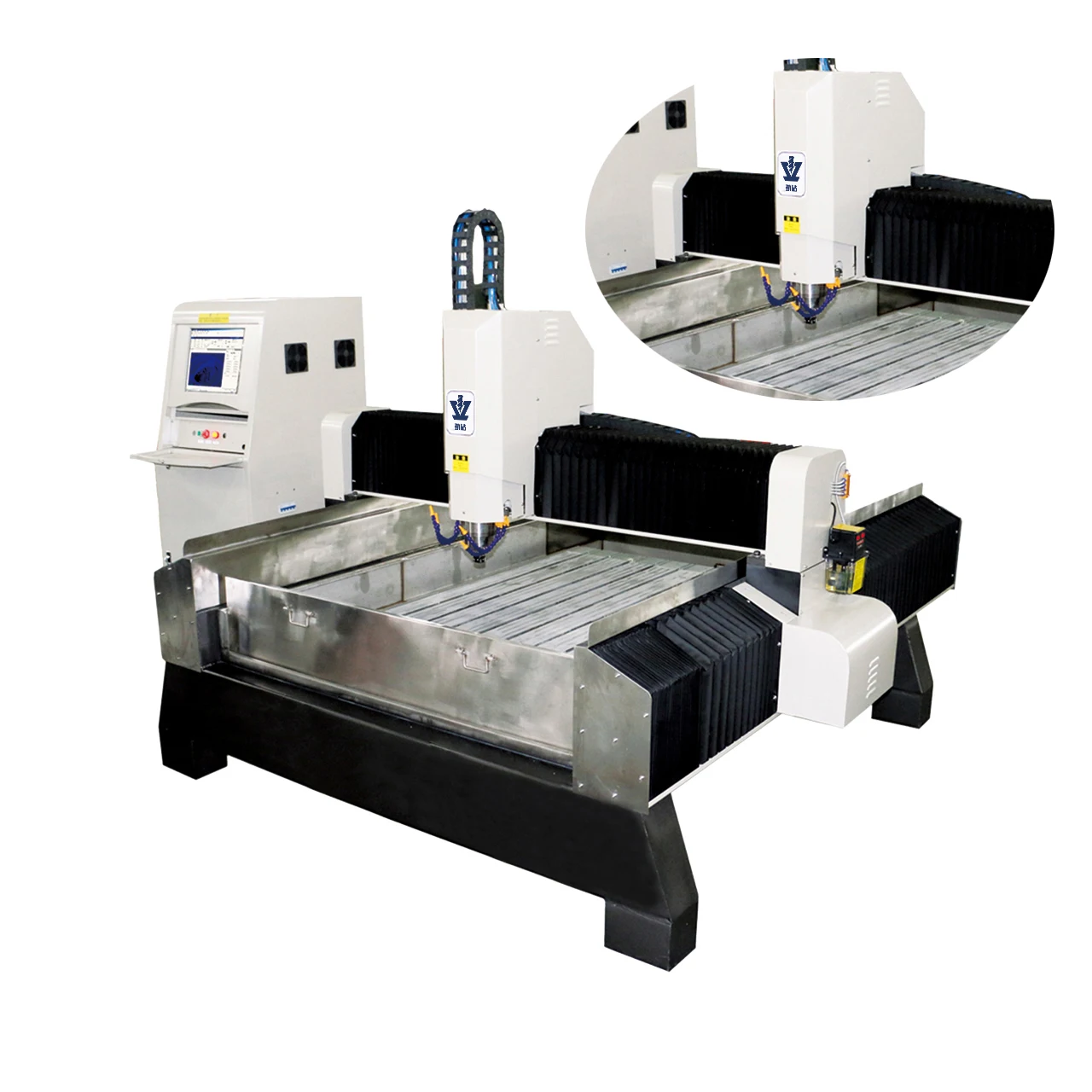 Automatic 3 Axis 3d Engraving Machine For Marble - Buy Cnc Engraving ...