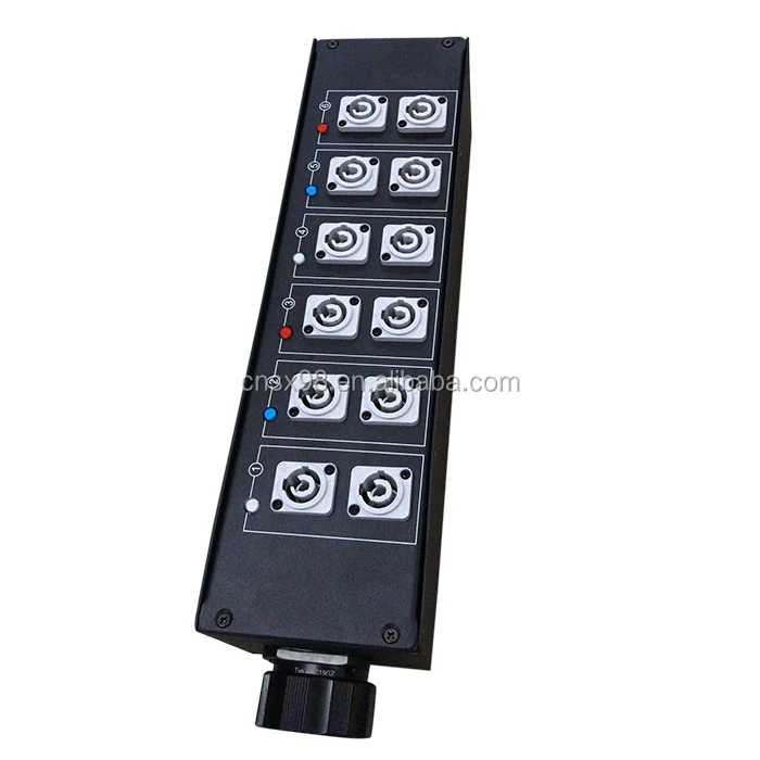 Truss Mount Unit Powercon Split Socapex Input LED DB Power Box