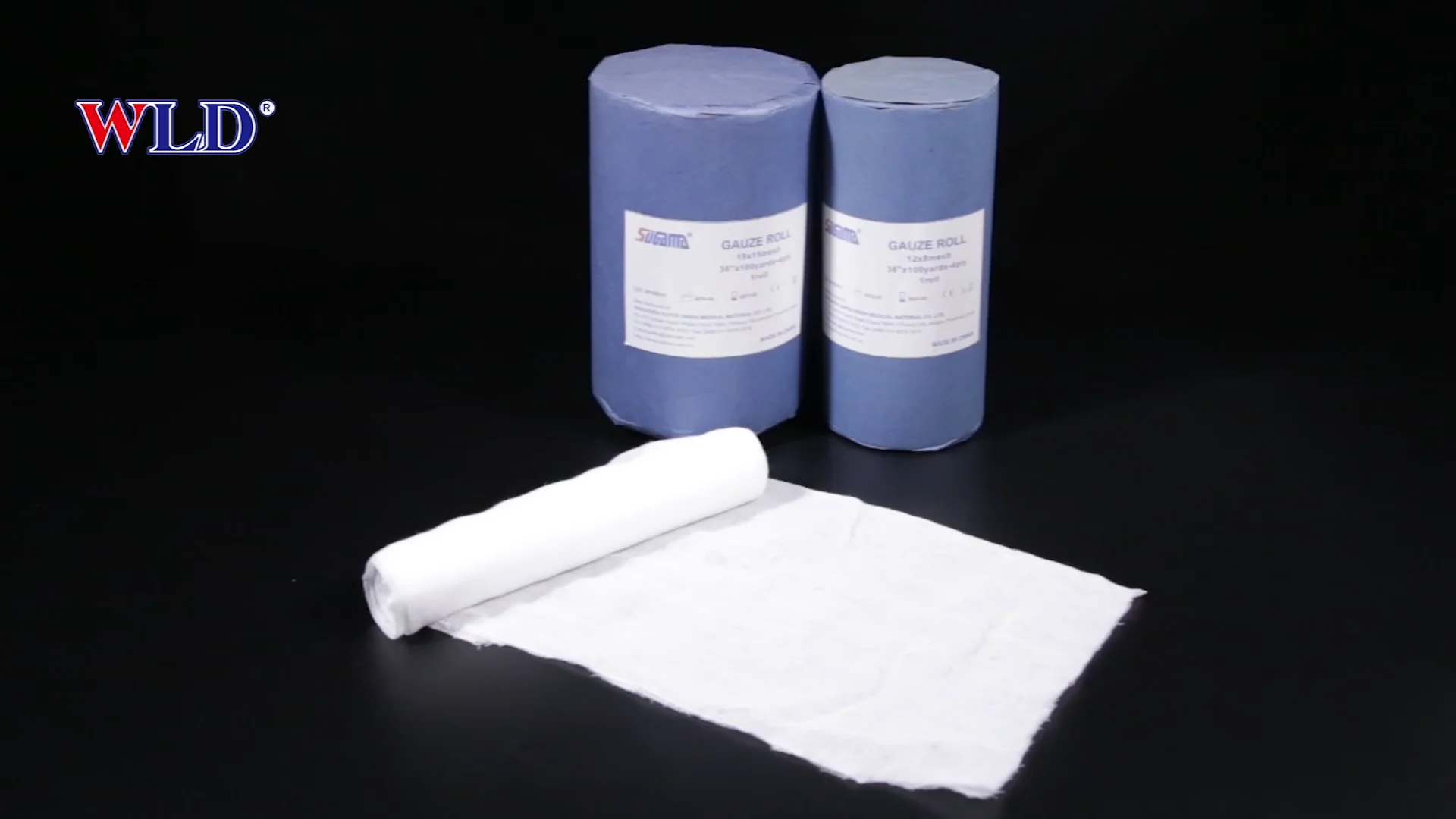 Sterile 4 Ply Cotton Gauze Roll 100 Cm In Hospital - Buy Sterile Cotton ...