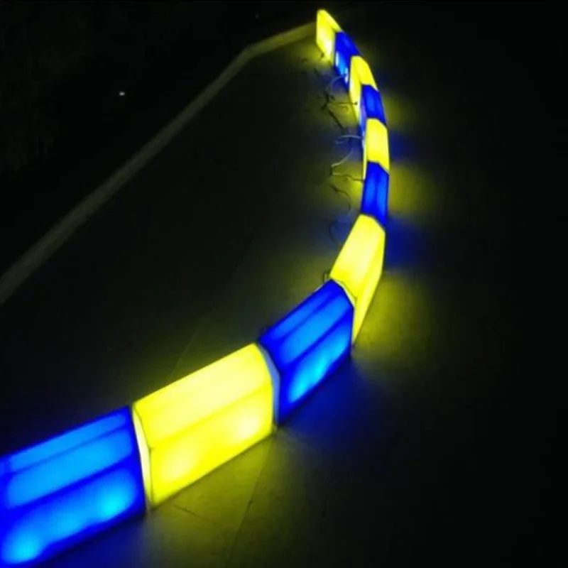 Driveway Curb Ramp Road Curb Led Light/led Curbstone Lighting Curbstone ...
