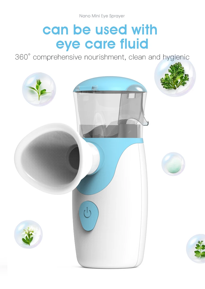 Portable Mini Eye Atomizer Electric Sprayer To Protect Eyes Steamer ...