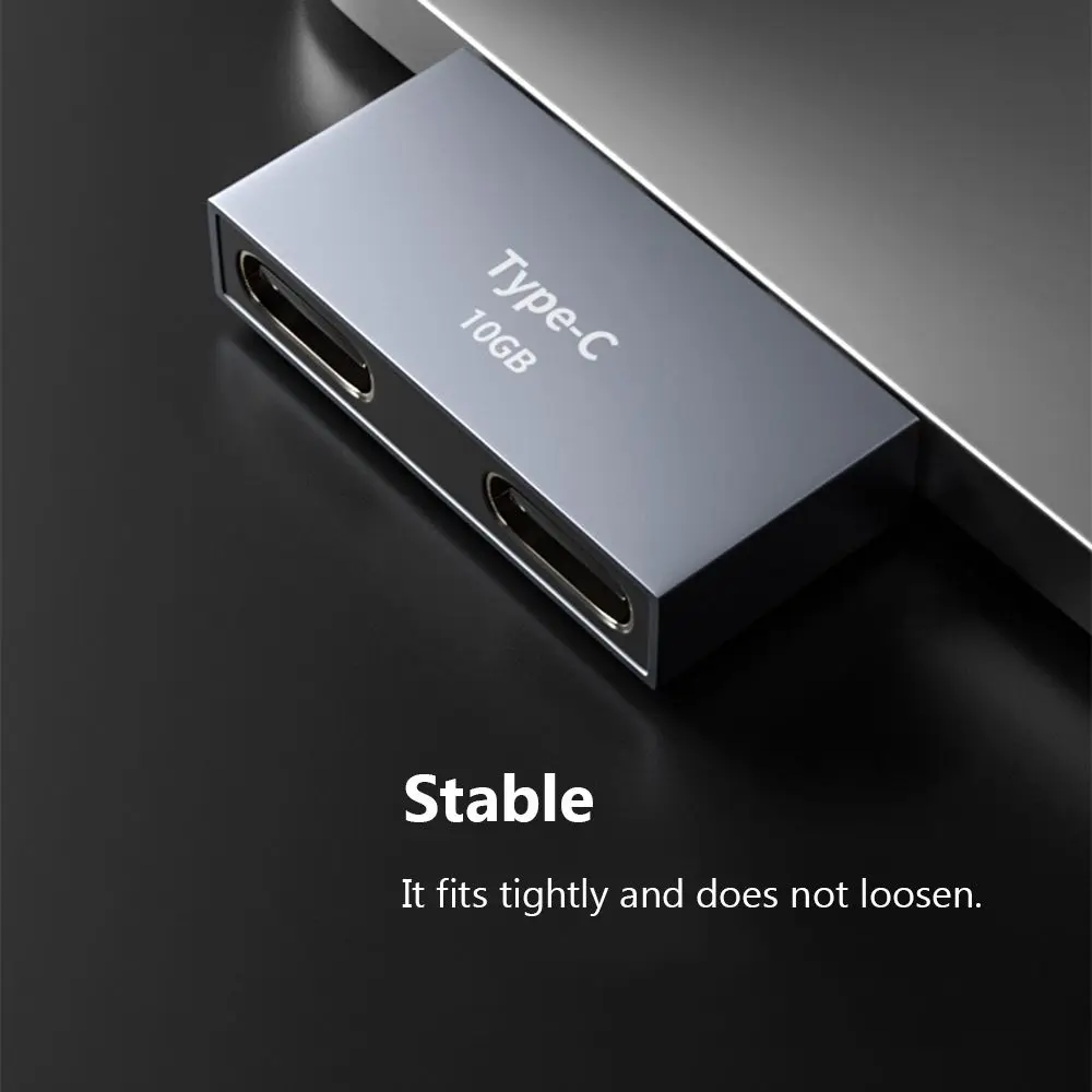 USB 3.1 USB C Splitter Dual Type-c Male Dual Type-c Female Extension ...