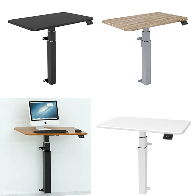 Stable Lifting Electric Height Wall-mounted Adjustable Desk Furniture ...