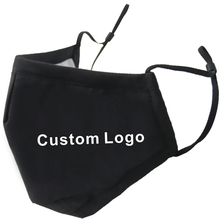 Wholesale Reusable Fabric Mask with Custom Logo Print