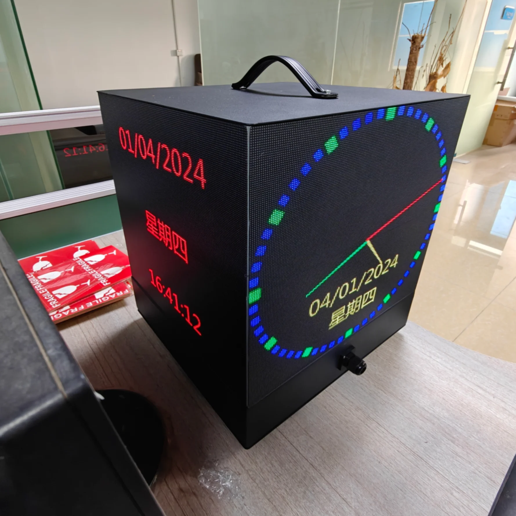 Indoor Outdoor Magic RGB Advertising Square Screen HD LED