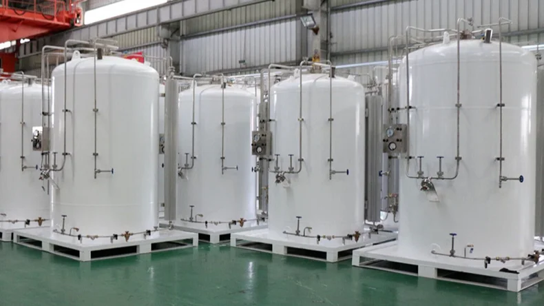 2m3 2000liters Horizontal Movable Tank Micro Bulk Storage Tank Dewar ...