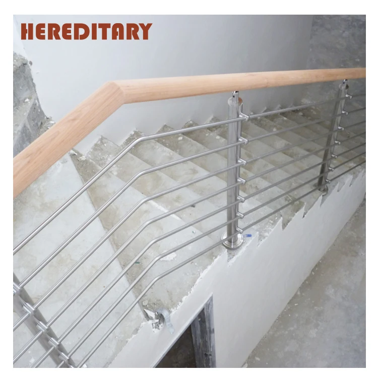 Stainless Steel Horizontal / Vertical Pipe Railing Design - Buy ...