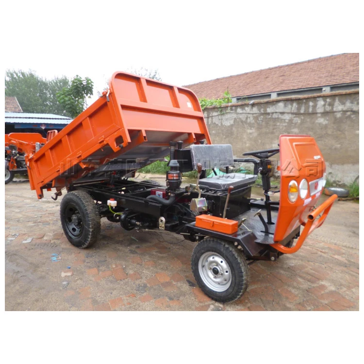 Diesel Four-Wheeler for Mine Tunnel Transport - 1 Ton Load