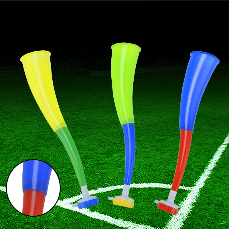 Plastic W Uvuzela Two Section Air Horns Soccer Fan Trumpet Fans ...