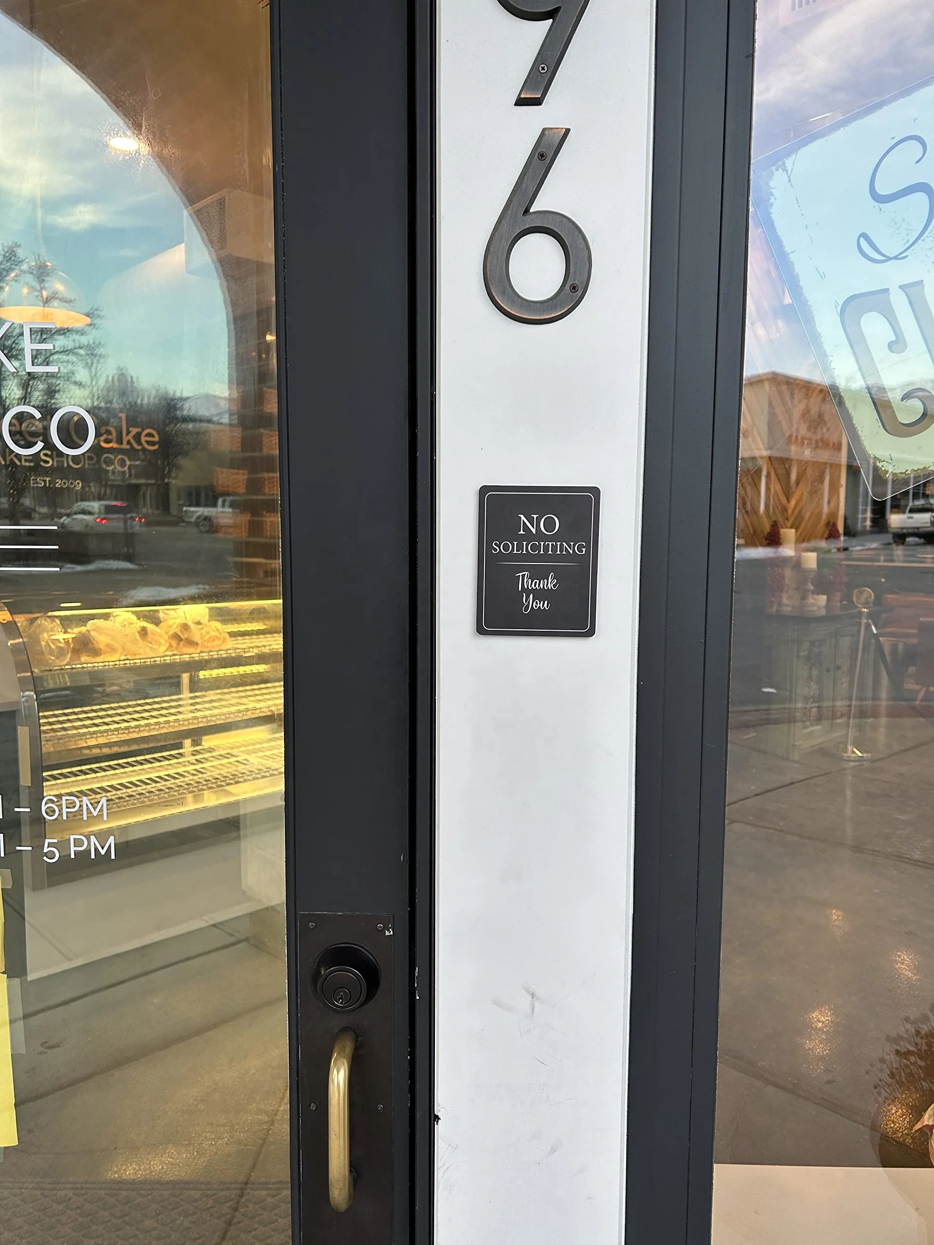 Securun Top-ranking High Quality Custom Acrylic No Soliciting Sign ...