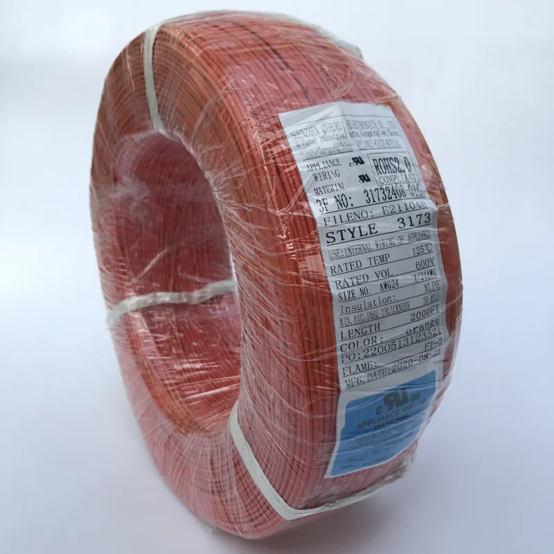 3f 9-26awg Ul3173 Low Smoke Xlpe Insulation Tinned Industrial Electric Cable Copper Wires ...