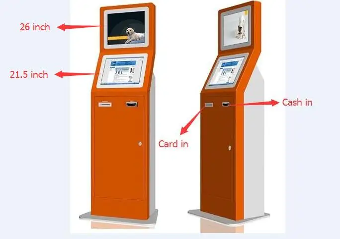 Free Standing Dual Screen Gift Card Sim Card Vending Machine - Buy Card ...