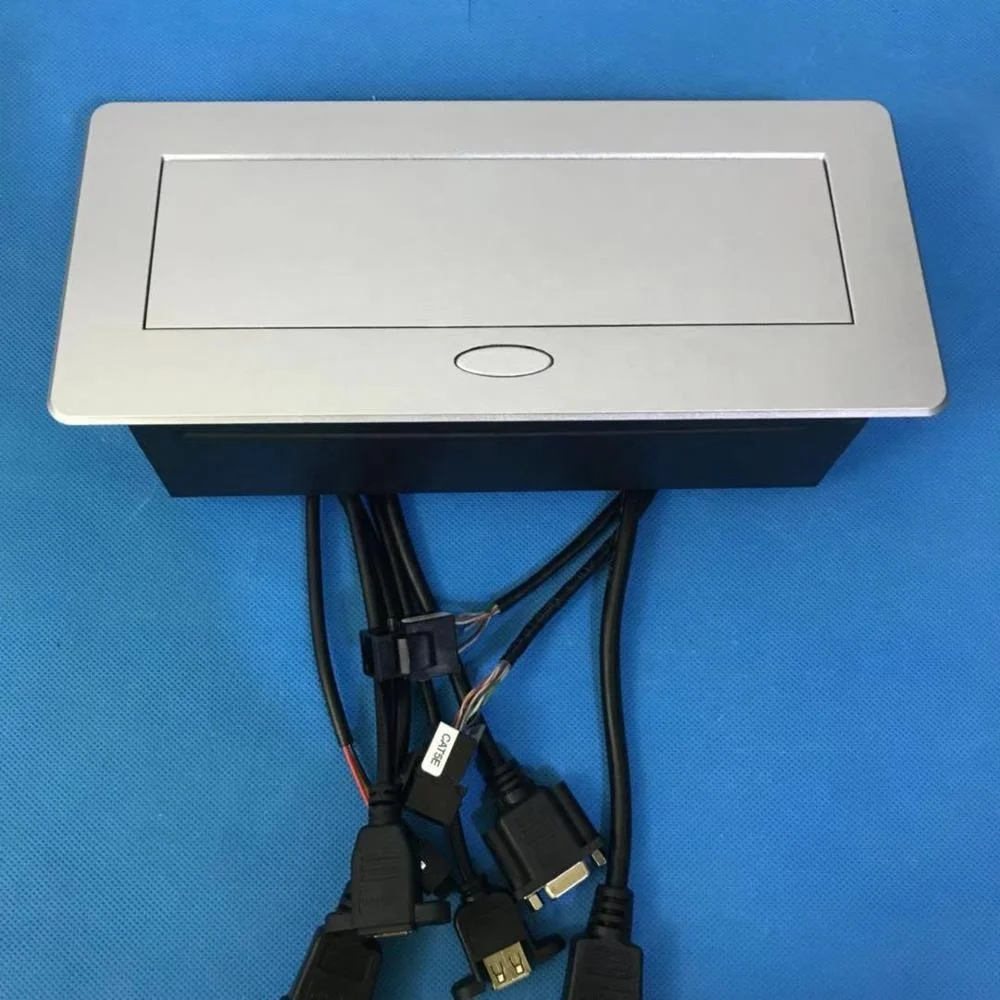 Hidden Table Top Pop Up Box With Double International Power Socket ...