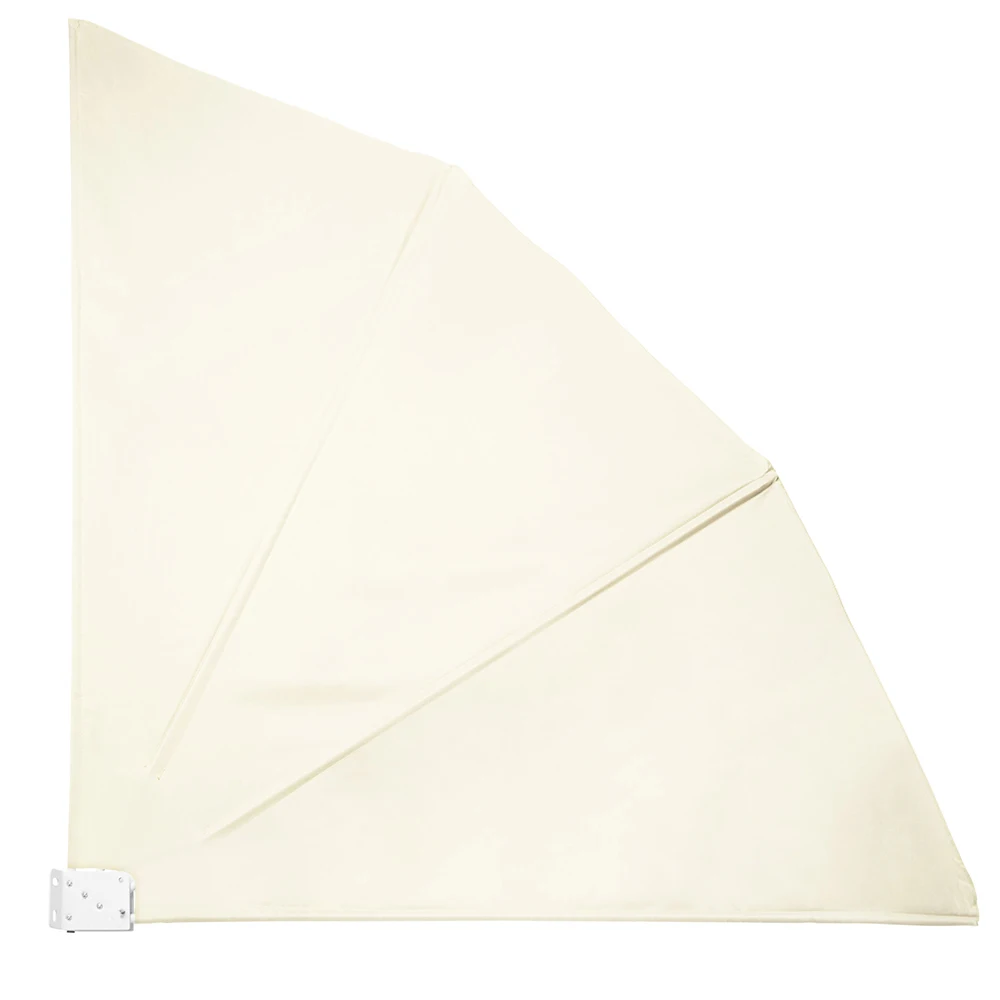 Balcony Terrace Folding Dome Fan Shape Awning - Modern Style