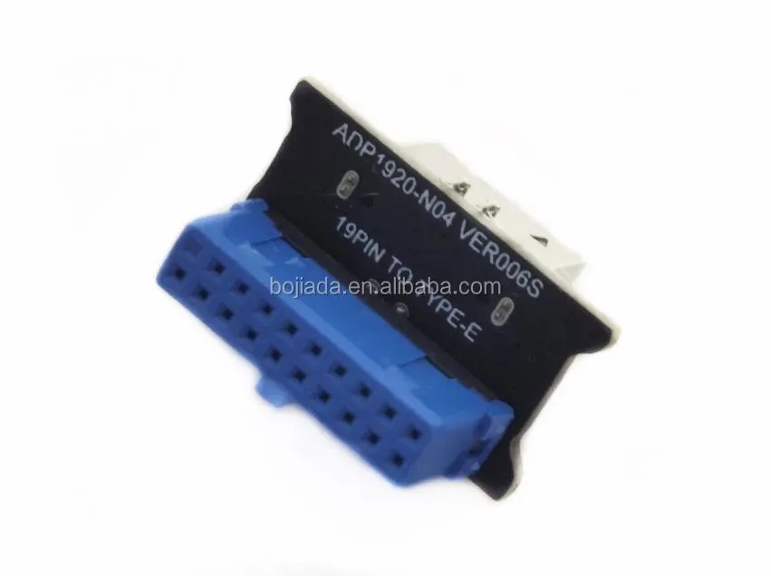 Usb 3.0 19pin Header To Usb Type-e Adapter Card Right Angle For Desktop ...
