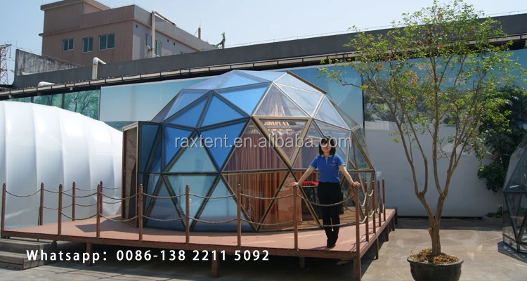 Luxury Glass Dome Tent - Fireproof & Soundproof Glamping