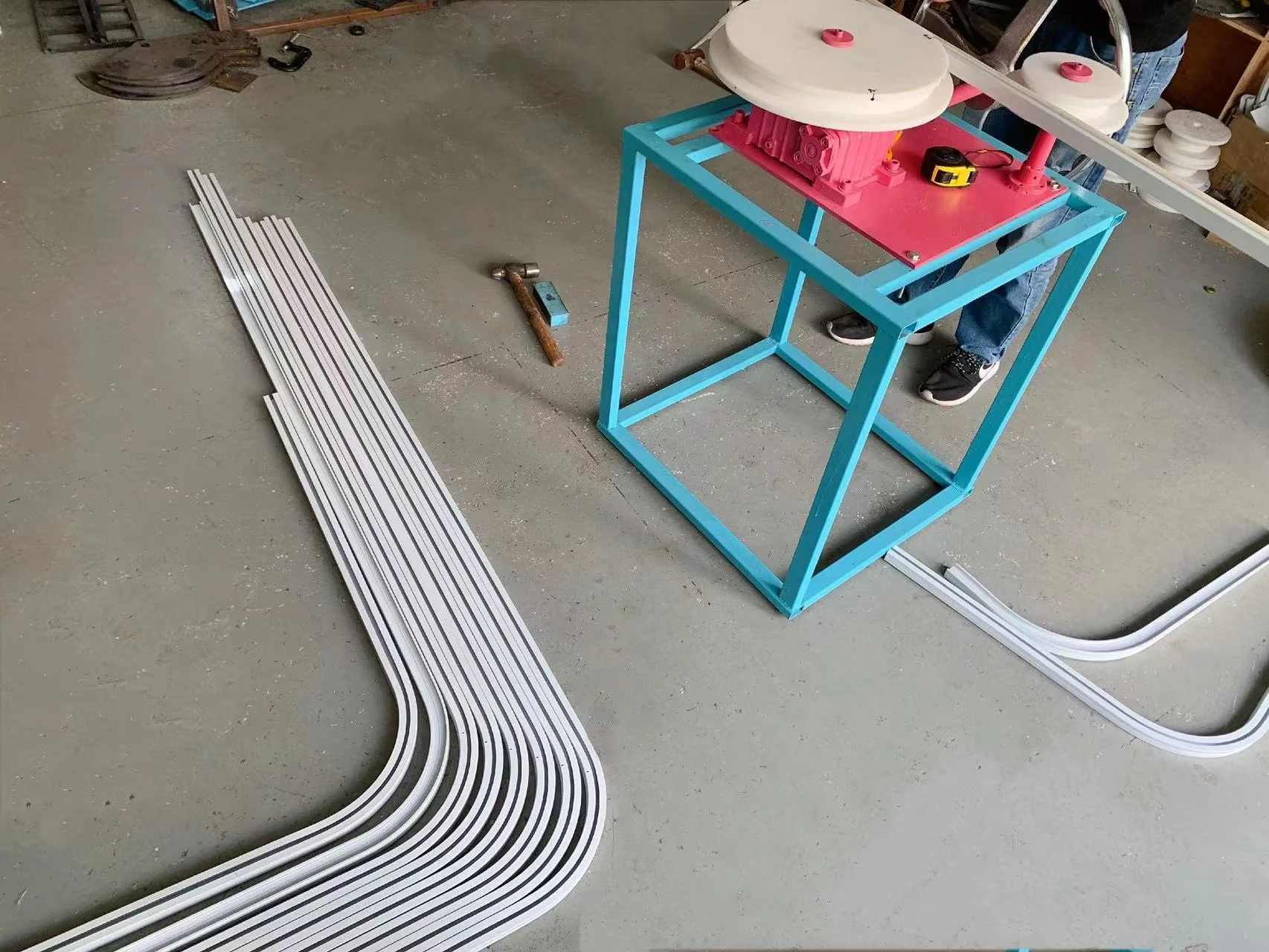 Manual Bending Machine for Motorized Curtain Track