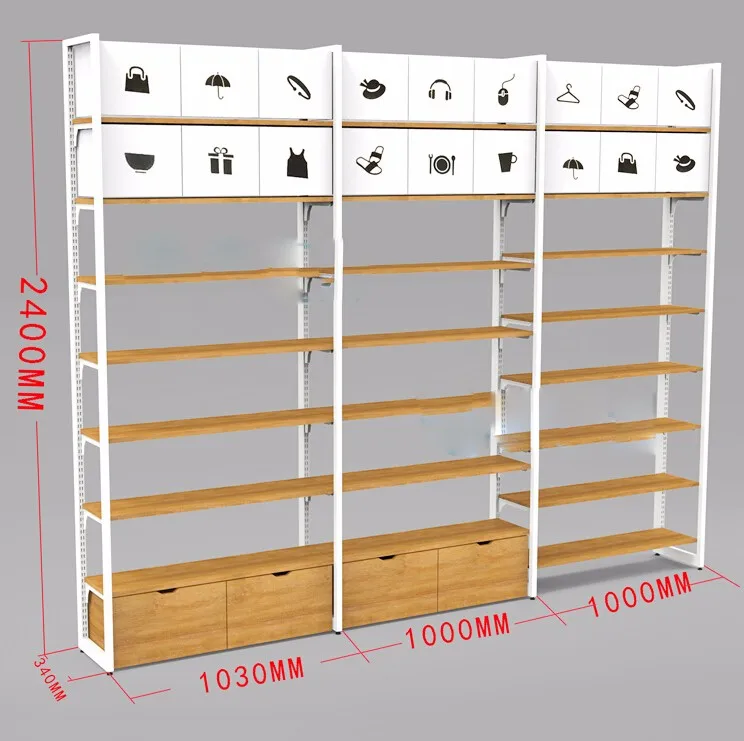 Custom Metal Miniso Shelf - Durable Display Stand