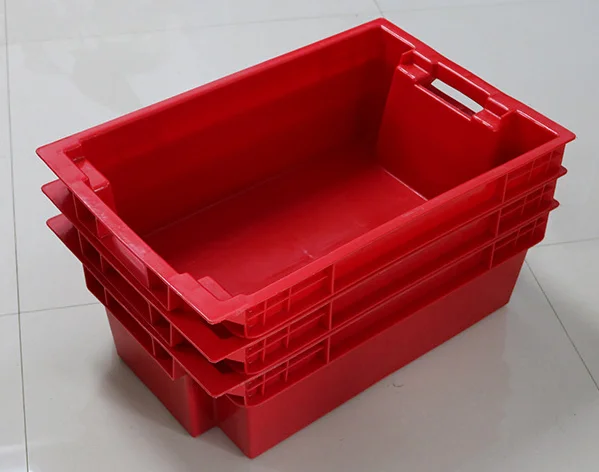 Cheap Stacked and Nested Plastic Container Box for Meat and Fish - Huading