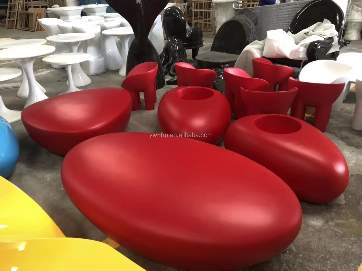 Shop Our Collection of Modern Fiberglass Benches for Malls