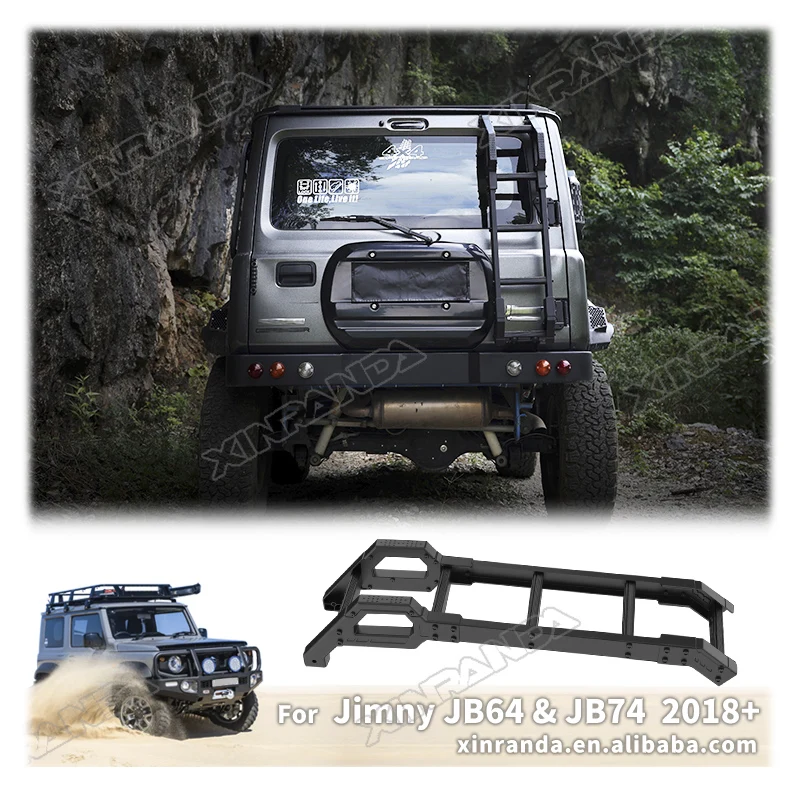 Suzuki Jimny Rear Ladder Accessories - Compatible with JB64 JB74 (2018 ...