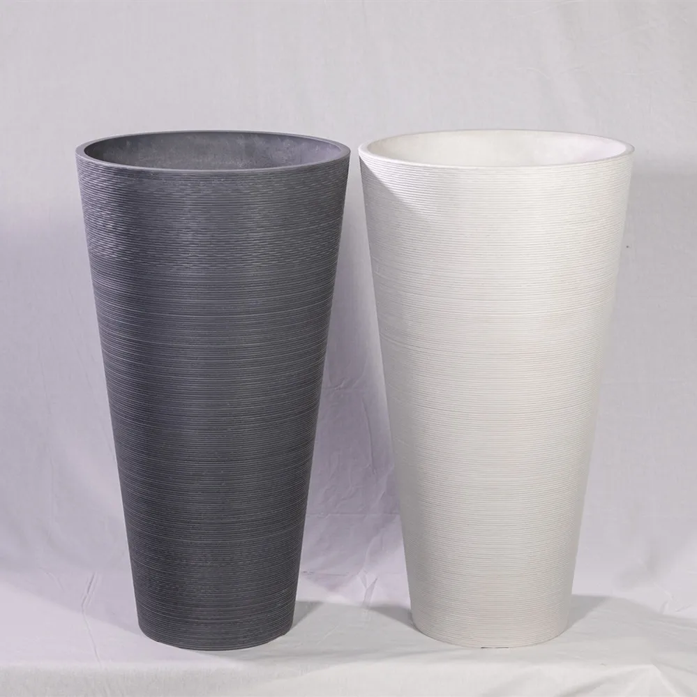 Large Tall Tree Planting Plastic Flower Pot Indoor Outdoor Deep Garden ...