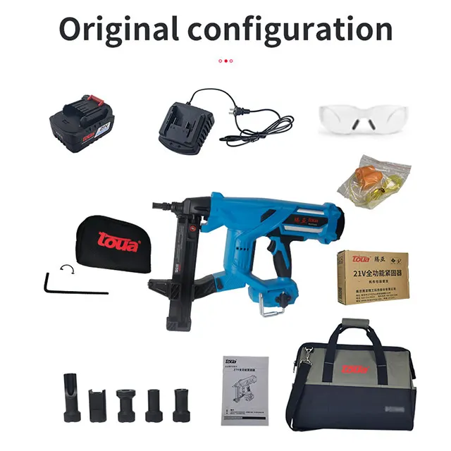 Toua DCCN40A Battery Powered Steel Nails Nail Gun for DIY