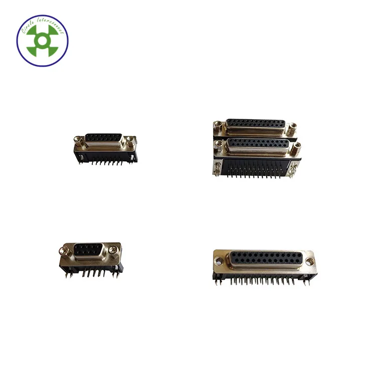 Dsub D-sub Connector Pcb Connector Db9 Cable Db37 Male Solder Dual 90 ...
