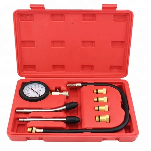 Compression Tester Kit - Accurate Engine Pressure Gauge