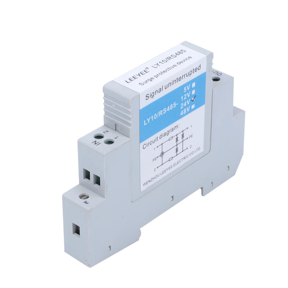 Dc RS485 Signal Surge Protective Device PLC Control Signal Spd 24v ...