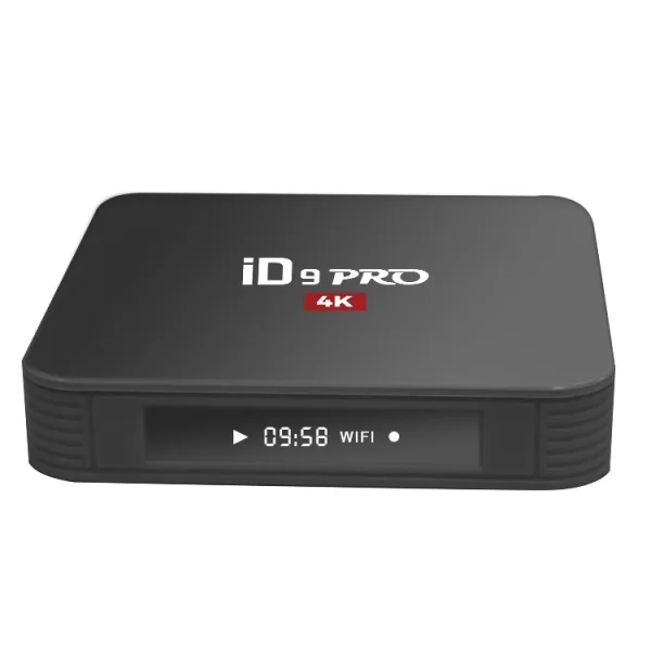 4K Android TV Box ID9 Pro - Smart TV with Android 8.1